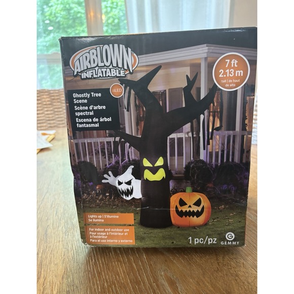 Gemmy | Holiday | Gemmy Airblown Inflatable Halloween Ghostly Tree ...